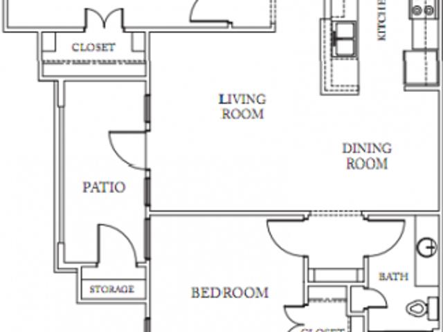 The Gates of Allen Station 1 Bedroom Apartment for Rent at 505 E Exchange Pkwy, Allen, TX 75002