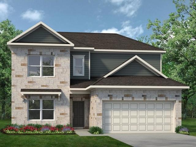 The Georgetown II Plan Trails at Woodhaven Lakes 60's Community