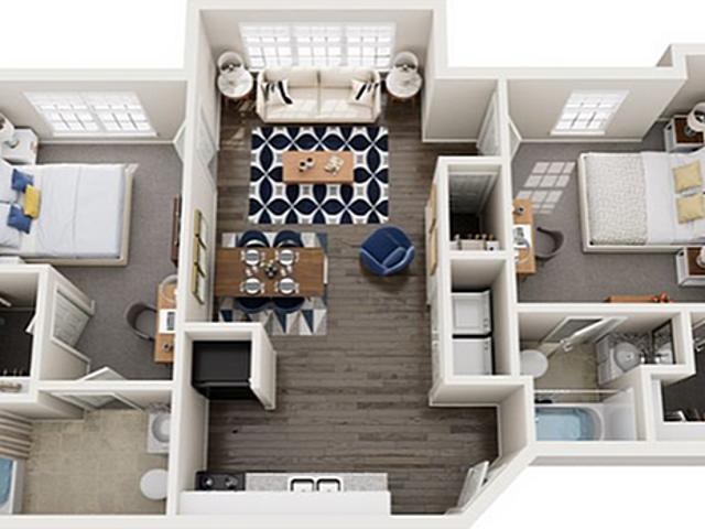 The Grand at Market District 3 Bedroom Apartment for Rent at 1150 Brampton Ave, Statesboro, GA 30458