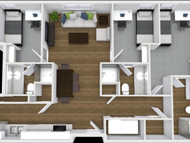 The Green on Campus Drive 2 Bedroom Apartment for Rent at 499 W 960 S, Orem, UT 84058 Sunset Heights