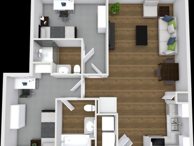 The Green on Campus Drive 4 Bedroom Apartment for Rent at 499 W 960 S, Orem, UT 84058 Sunset Heights