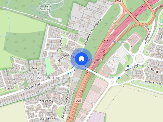 The Green View, Old Brighton Road North, RH11