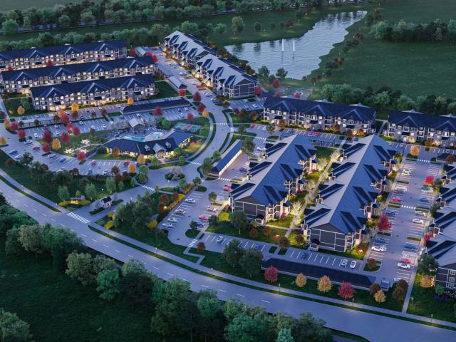 The E Elevated Living in Whitestown
