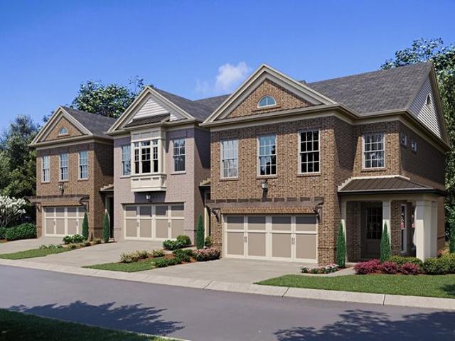 The Ellington Plan Ward's Crossing Townhomes Community