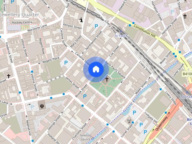 The Folium, Caroline Street, off St Pauls Square, B3