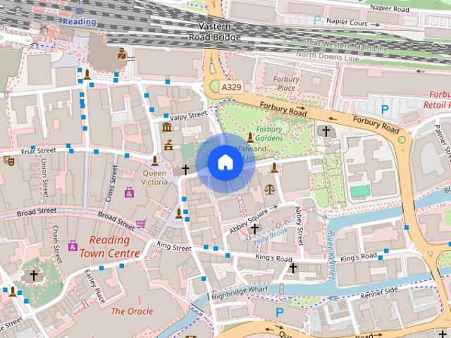 The Forbury, Reading, Berkshire, RG1