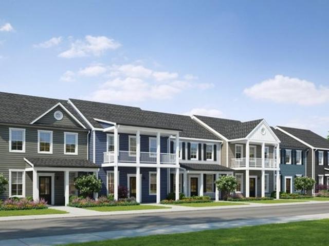 The Fairfax 2 story walkout Plan Westhill Townhomes Community