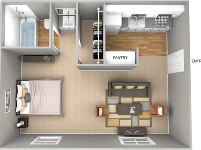 The Frederick Apartments 2 Bedroom Apartment for Rent at 4801 Gus Eckert Rd, San Antonio, TX 78240