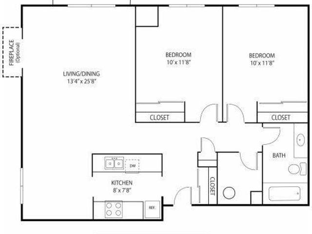 The Kendrick 2 Bedroom Apartment for Rent at 1351 Carling Dr, St. Paul, MN 55108 Energy Park