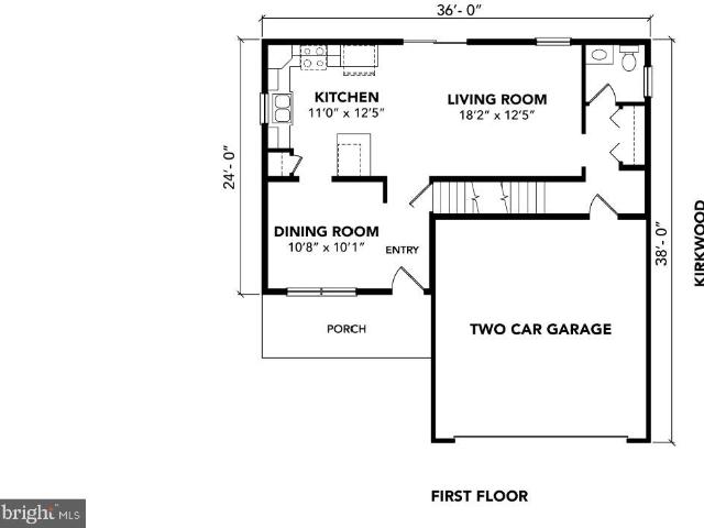 The Kirkwood Plan At Huntleigh, Harrisburg, PA 17111 | MLS #PADA2056 | Compass