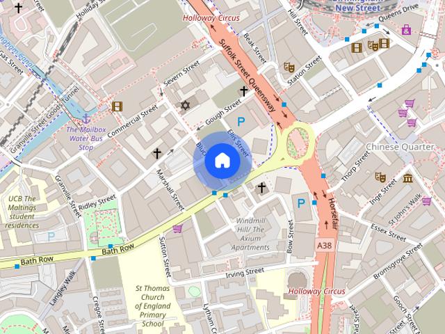 The Holloway, Blucher Street, B1