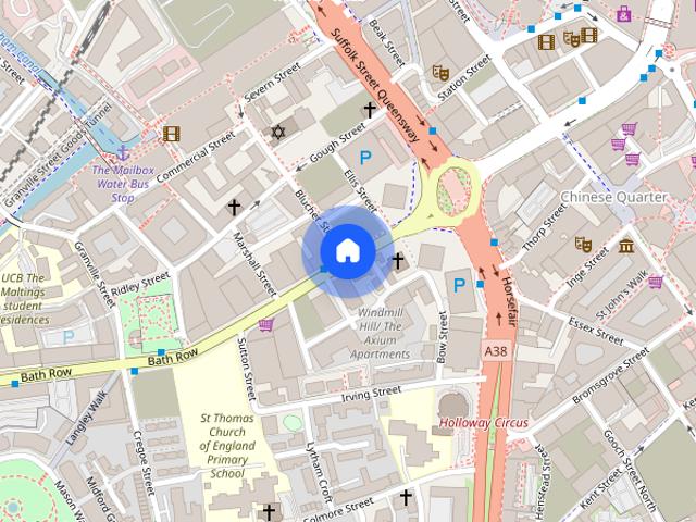 The Holloway, Blucher Street, B1