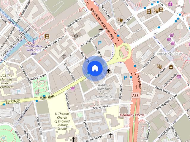 The Holloway, Blucher Street, B1