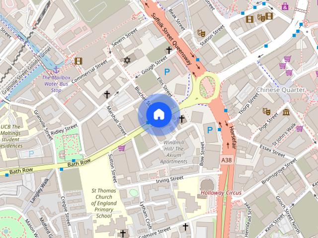 The Holloway, Blucher Street, B1