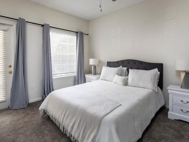 The home features two spacious and colorful