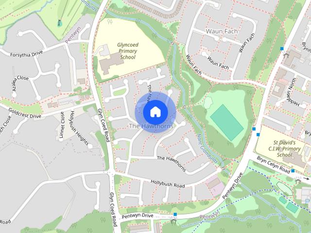 The Hawthorns, Pentwyn, Cardiff