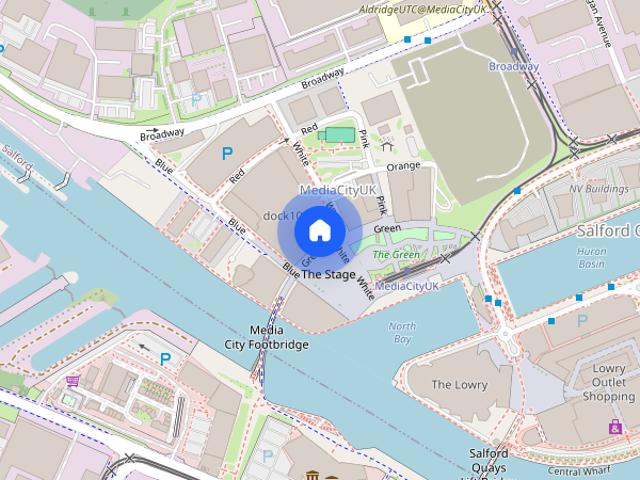 The Heart, Blue, Media City UK, M50