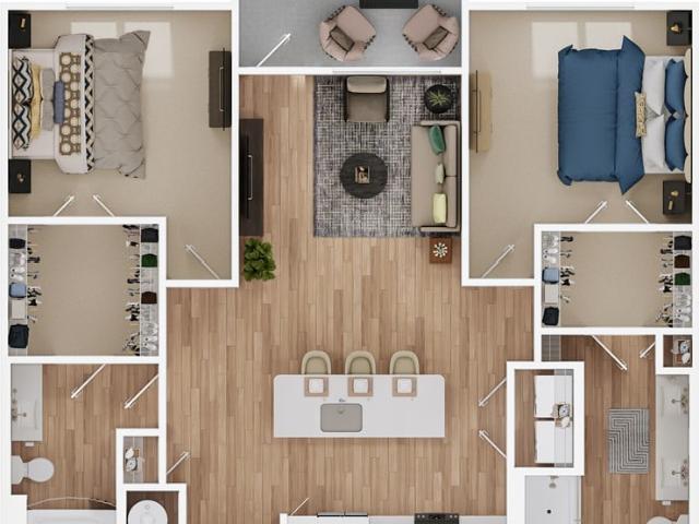 The Heights at Ridgewalk Apartments 2C