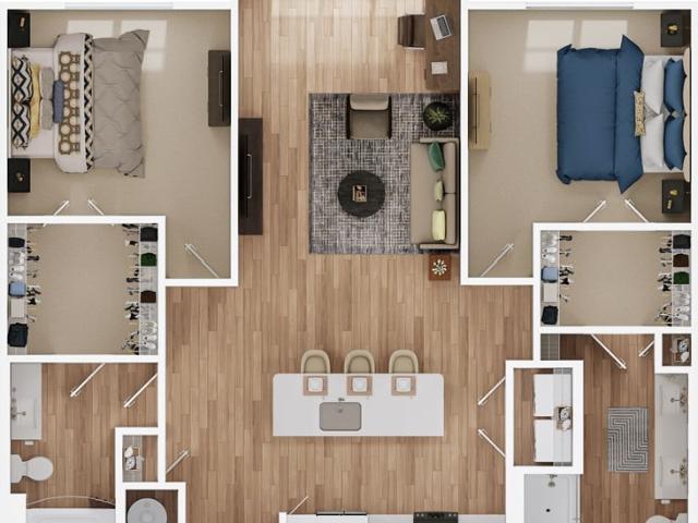 The Heights at Ridgewalk Apartments 2C d