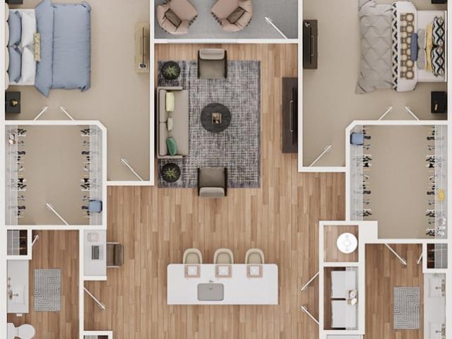 The Heights at Ridgewalk Apartments 2B