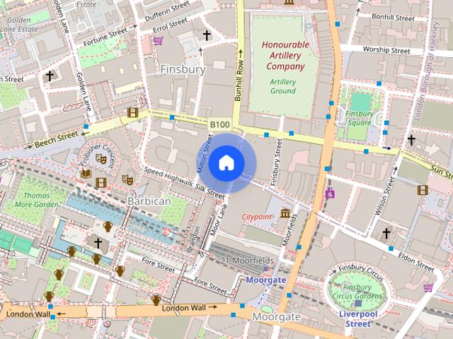 The Heron, 5 Moor Lane, London, EC2Y