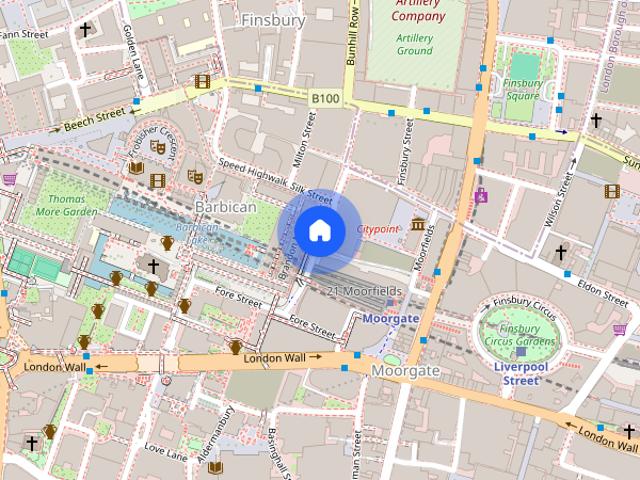 The Heron, Moor Lane, EC2Y