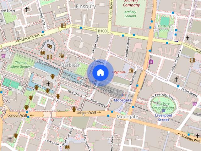 The Heron, Moor Lane, EC2Y
