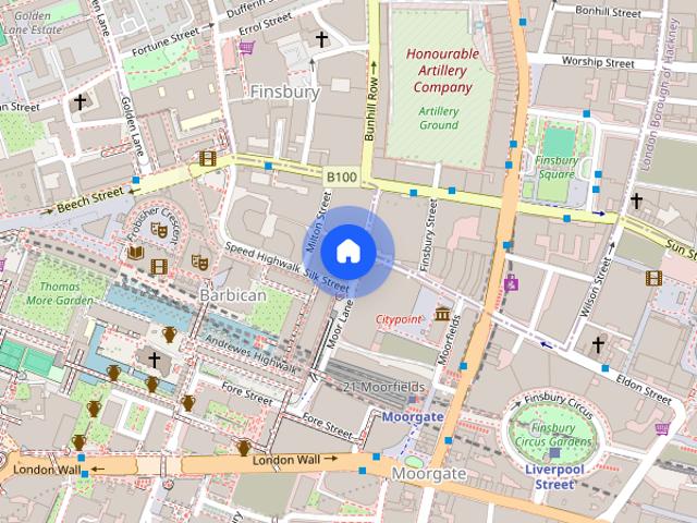 The Heron, Moor Lane, EC2Y