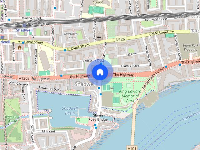 The Highway, Wapping, London, E1W