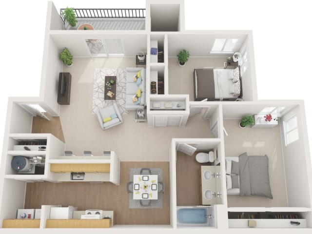 The ideal space to balance life, work and play
