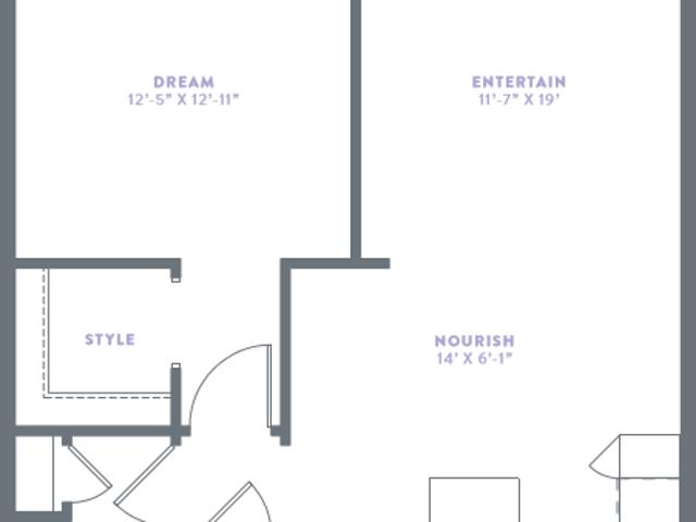 The Iris at Northpointe 1 Bedroom Apartment for Rent at 17000 Fountainside Loop, Lutz, FL 33558