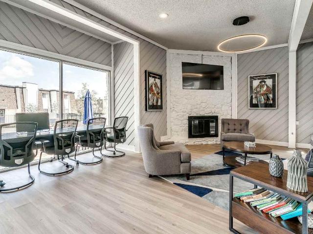 The Izzy 1 Bedroom Apartment for Rent at 8557 Candlewood Dr, Oklahoma City, OK 73132 Britton Court Yard