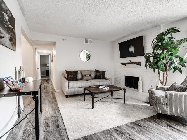 The Izzy 2 Bedroom Apartment for Rent at 8557 Candlewood Dr, Oklahoma City, OK 73132 Britton Court Yard
