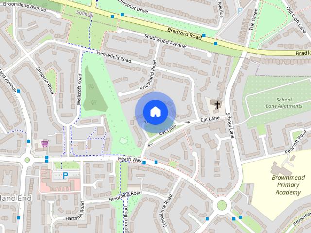 The oaks, Shard End, B34