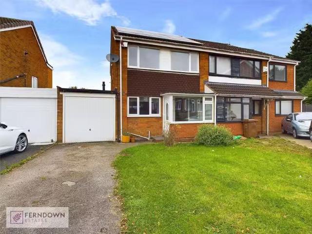 The Orchard, Marston Green. 3 bed semi detached house for sale.