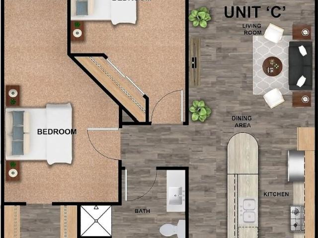 The Lofts@707 2 Bedroom Apartment for Rent at 707 La Crosse St, La Crosse, WI 54601