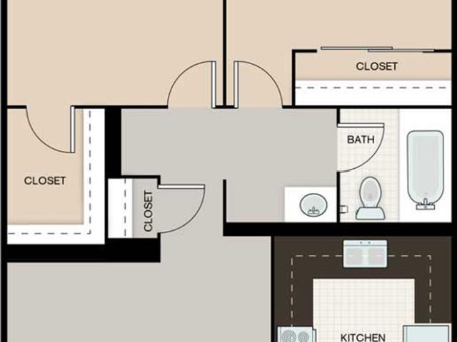 The Loop @ 950 2 Bedroom Apartment for Rent at 950 Louisiana Blvd Se, Albuquerque, NM 87108 Trumbull Village