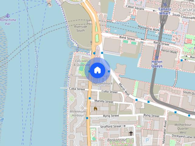 The Landmark, West Tower, 22 Marsh Wall, Isle Of Dogs, London, E14