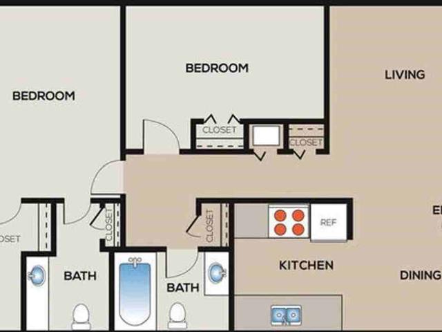 The Lily At West Ashley 2 Bedroom Apartment for Rent at 2040 Ashley River Rd, Charleston, SC 29407