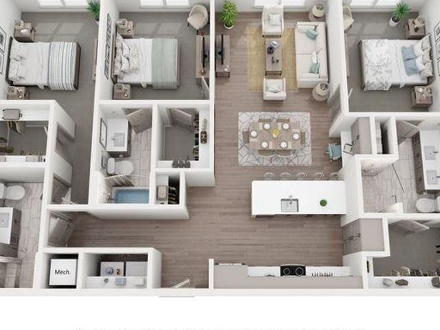 The Lucent at Sunrise 3 Bedroom Apartment for Rent at 4950 Lunar Ln, Kissimmee, FL 34746