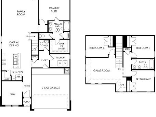 The Matador 870 Plan Heights of Barbers Hill Community