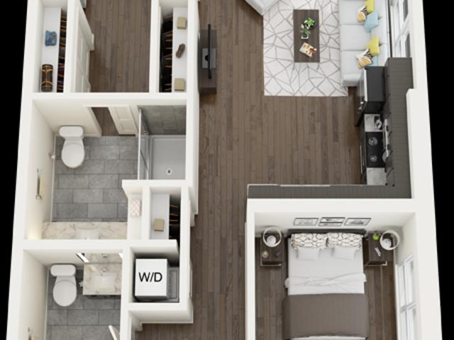 The Magnolia 2 Bedroom Apartment for Rent at 500 W Broadway, Long Beach, CA 90802 Downtown Long Beach
