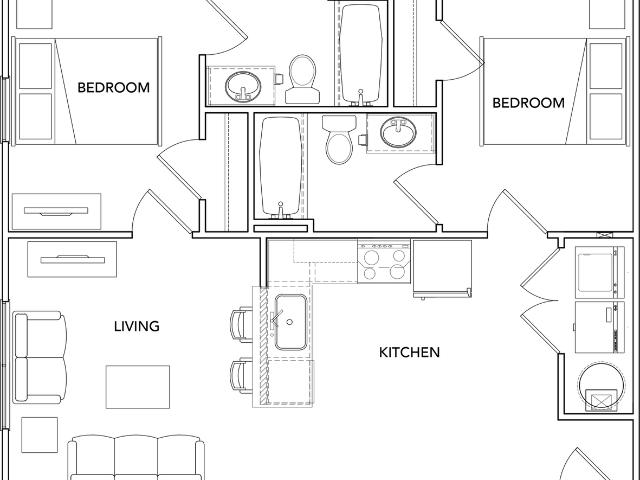 The Mallard on Milgen 1 Bedroom Apartment for Rent at 4712 Milgen Rd, Columbus, GA 31907
