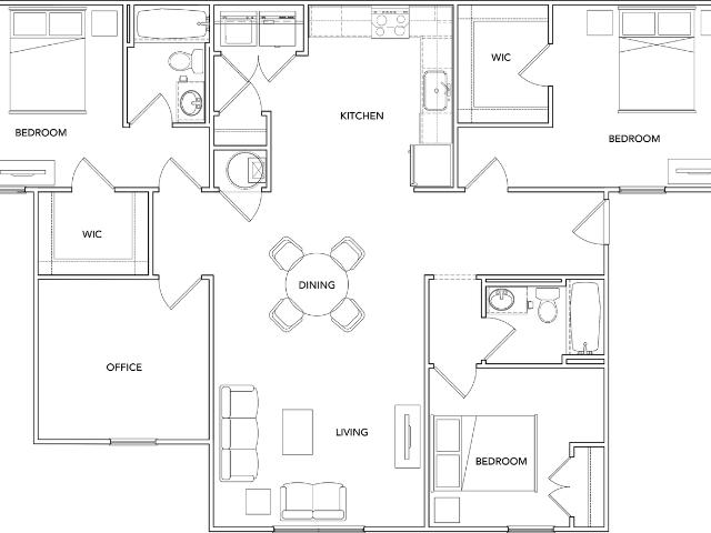 The Mallard on Milgen 2 Bedroom Apartment for Rent at 4712 Milgen Rd, Columbus, GA 31907