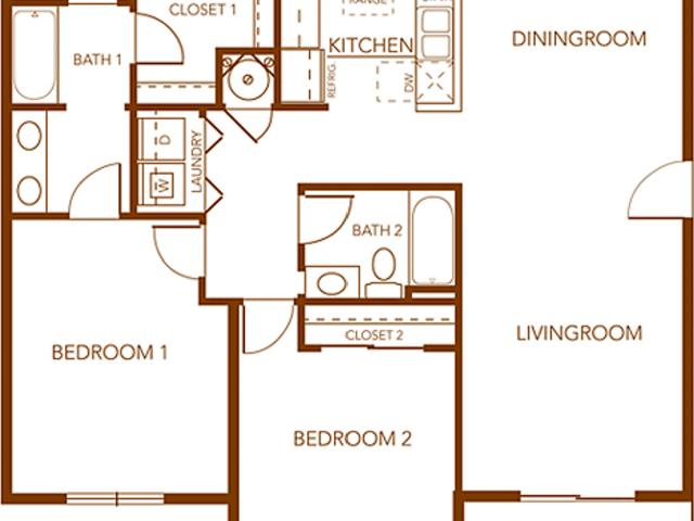 The Meadows at Fountaingrove 2 Bedroom Apartment for Rent at 3587 Round Barn Blvd, Santa Rosa, CA 95403