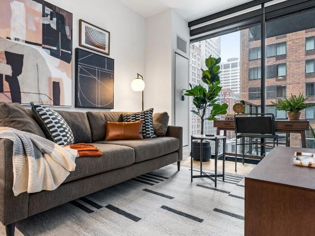 The Saint Grand 1 Bedroom Apartment for Rent at 218 E Grand Ave, Chicago, IL 60611 Near North Side