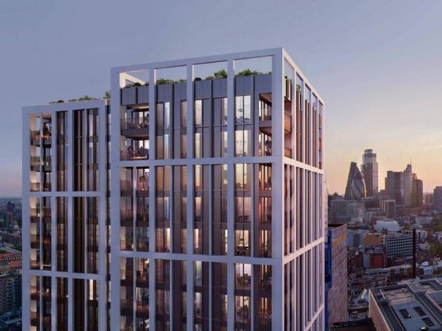 The Silk District, Whitechapel. 2 bed flat to rent £5,000 pcm £1,154 pw