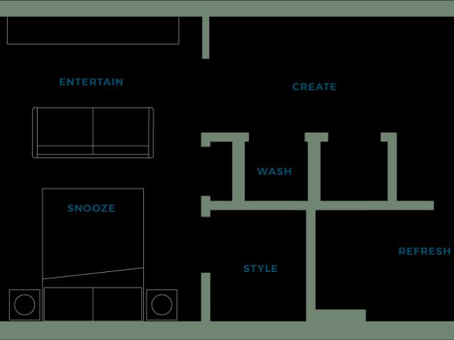 The Skylark Studio Apartment for Rent at 1099 Boulevard Se, Atlanta, GA 30312 Chosewood Park