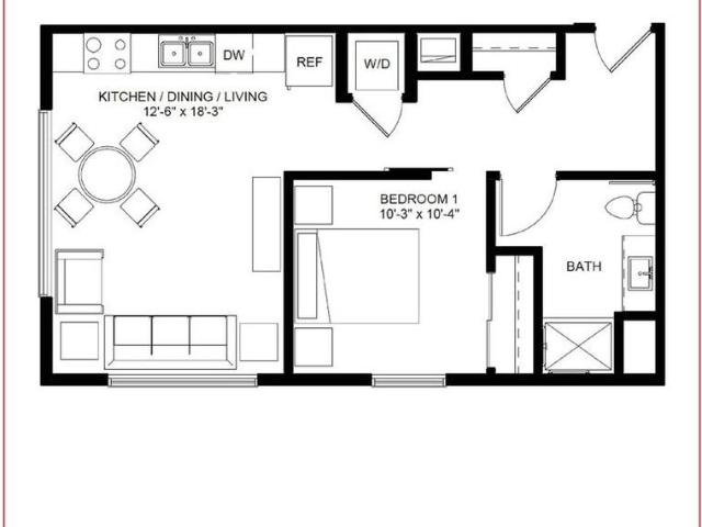 The Standard at 36th Street 2 Bedroom Apartment for Rent at 3611 Ne Otterview Cir, Ankeny, IA 50021