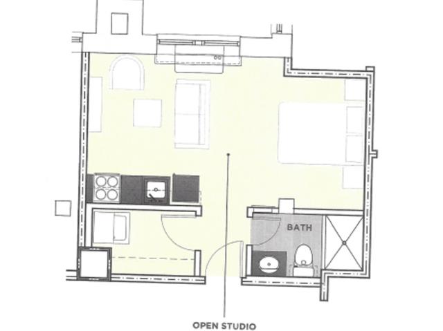 The Sterling Studio Apartment for Rent at 541 S 24th St, Omaha, NE 68102 Park East